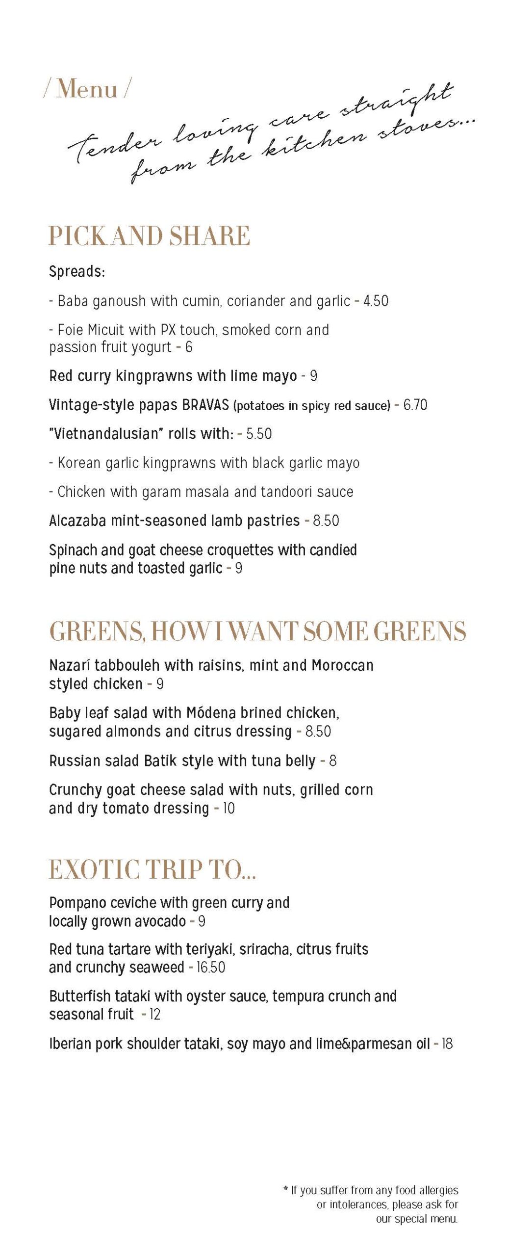 ? Malaga Restaurants: Meet the New Batik Restaurant Menu