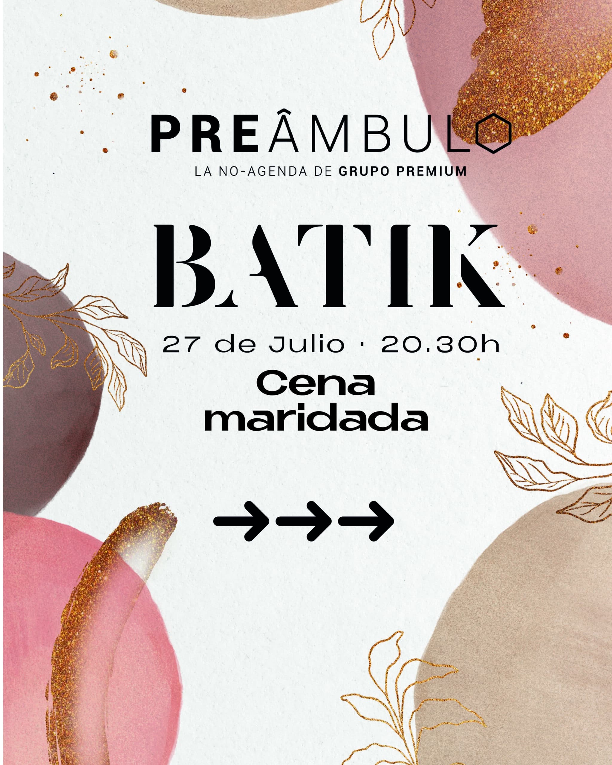 🍽 Menú con maridaje con vino en nuestro restaurante de Málaga Batik
